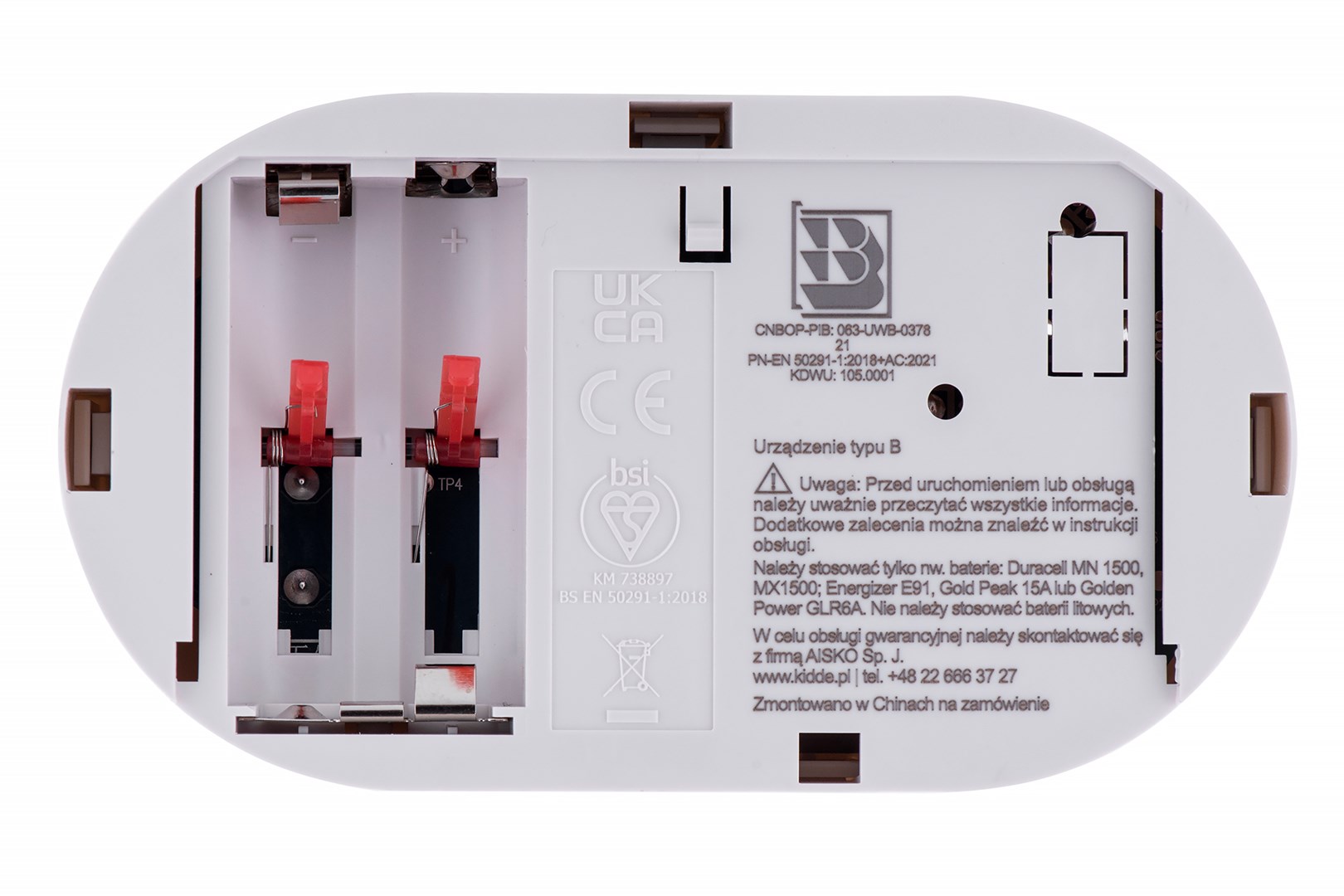 Kidde KIDDE-K5DCO Carbon monoxide sensor andur RDE.EE