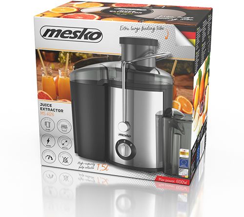 MESKO MS 4126b Silver Black соковыжималка RDE.EE